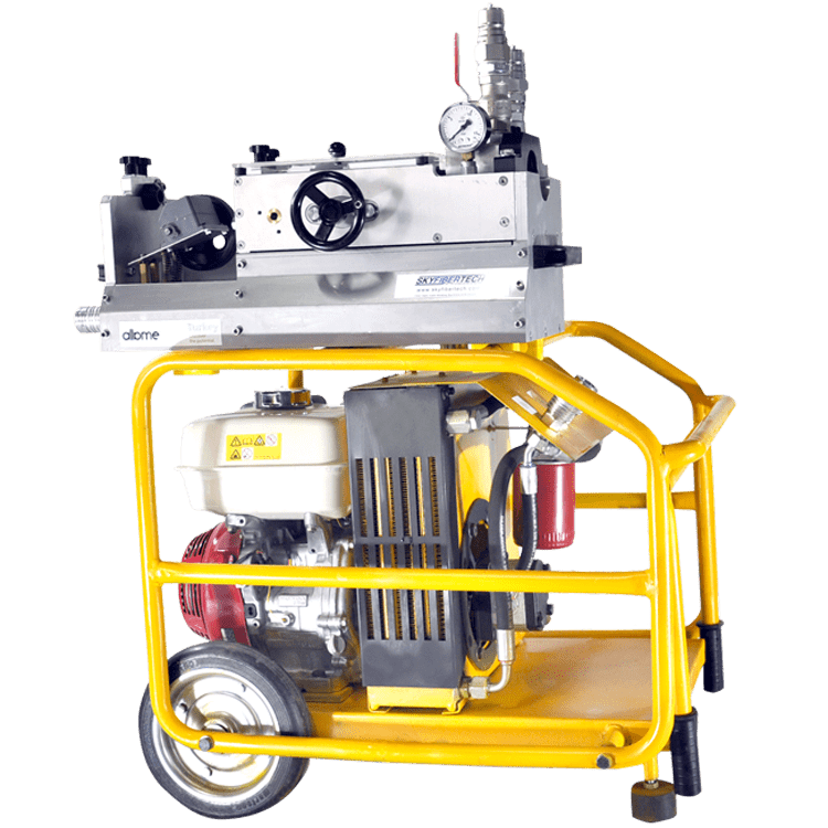 HydroSky Cable Blowing Machine microduct and fiber blowing machine!