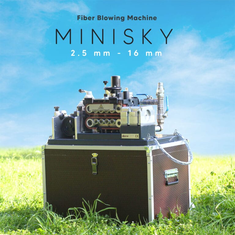 Fiber blowing Machines for Microducts.
