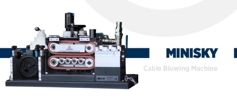 Fiber blowing Machines for Microducts.