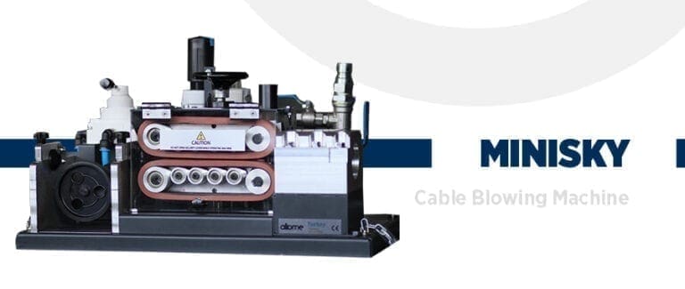 Fiber blowing Machines for Microducts.