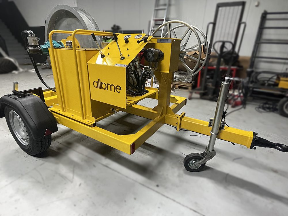 Fiber Cable Puller Master - Fiber optic cable blowing machine ...